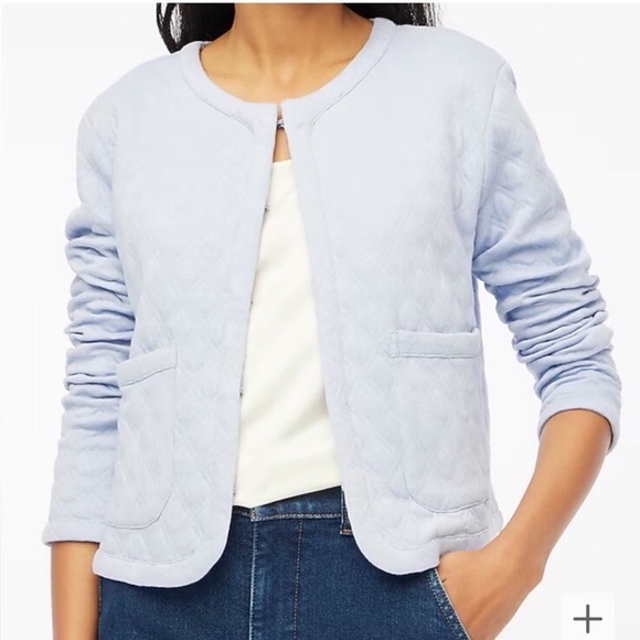 J. Crew | Jackets & Coats | J Crew Lilac Quilted Jacket Nwt | Poshmark